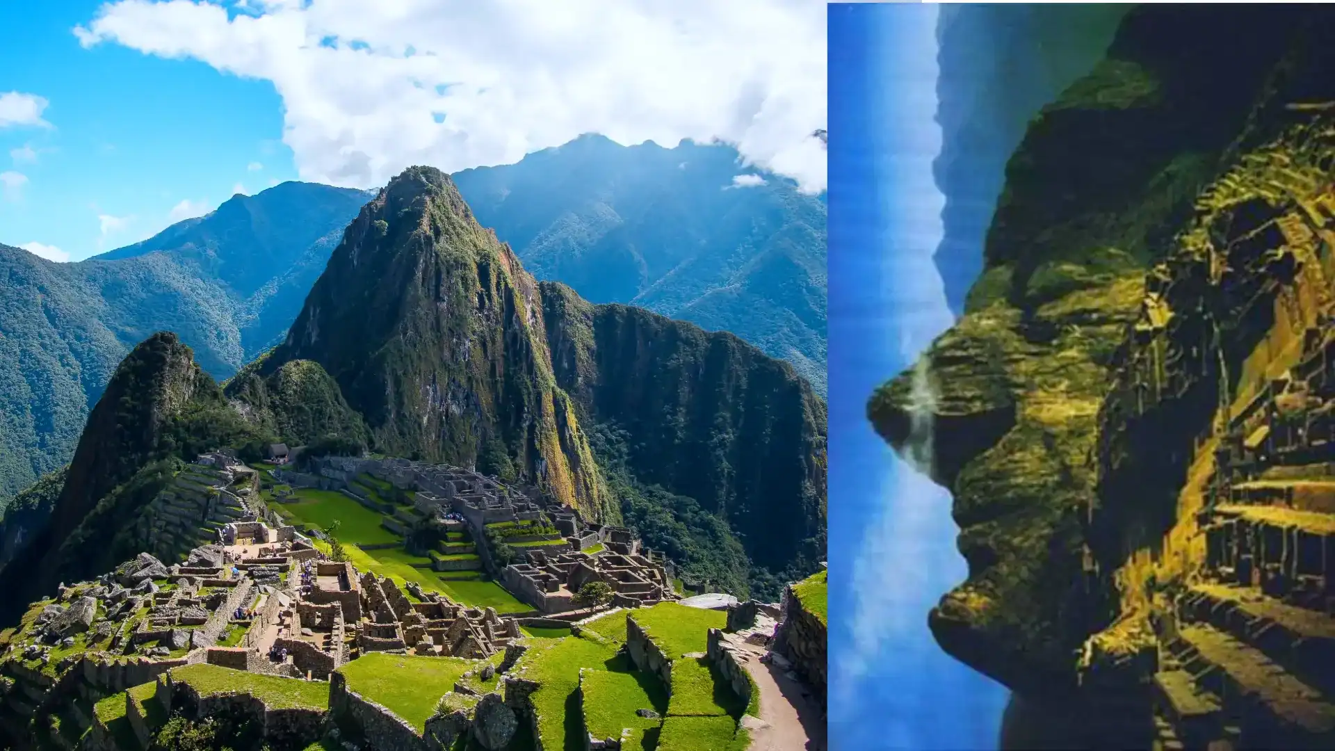 Face of Machu Picchu: The Sleeping Profile of the Andes - Magical Cusco ...